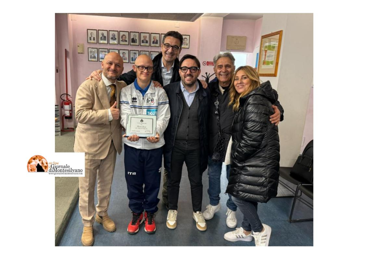 Montesilvano, Premiato in Comune il campione del mondo Francesco Leocata